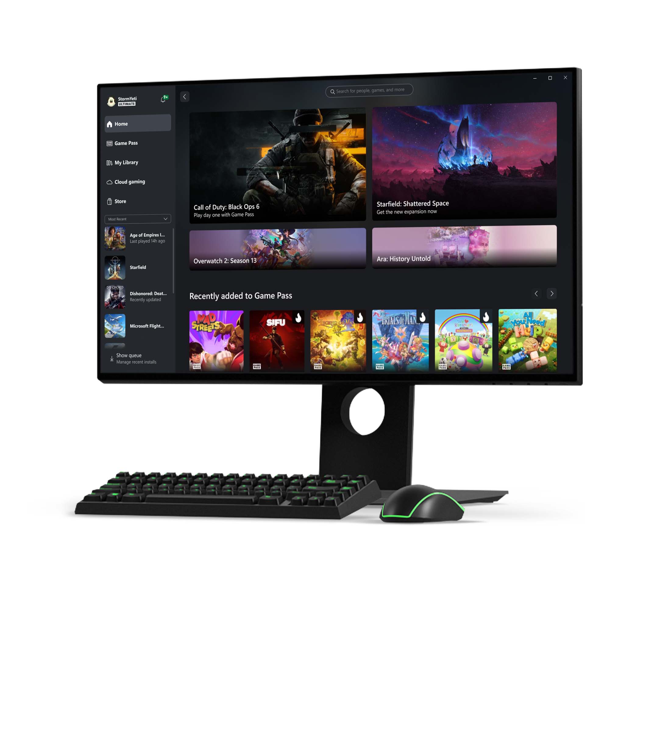 PC (マウスとキーボード)