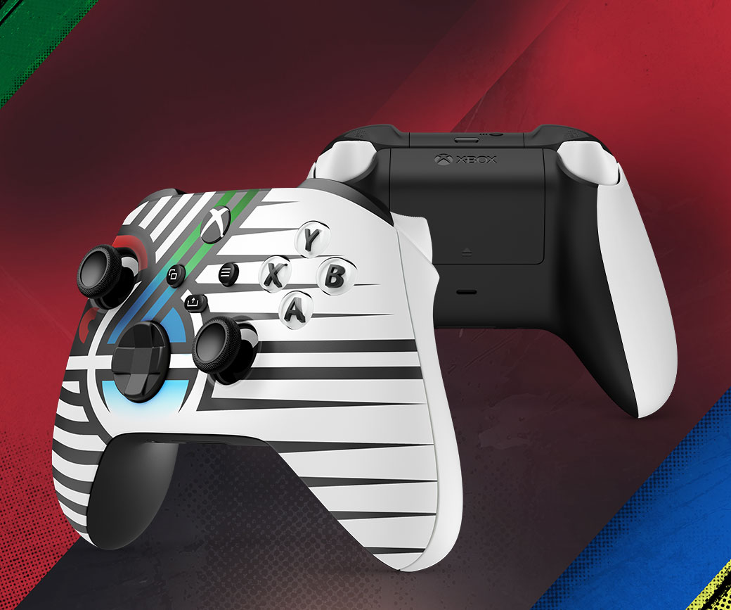 XBOX draadloze controller - Team Spirit Limited Edition met XBOX Design ...