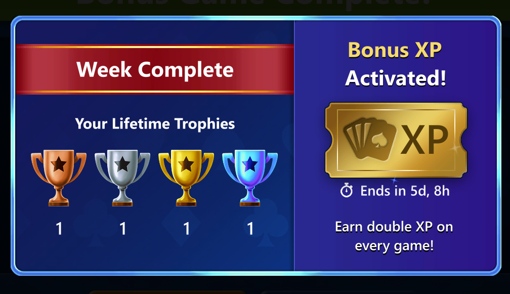How do I access Weekly Rewards in Microsoft Solitaire Collection ...