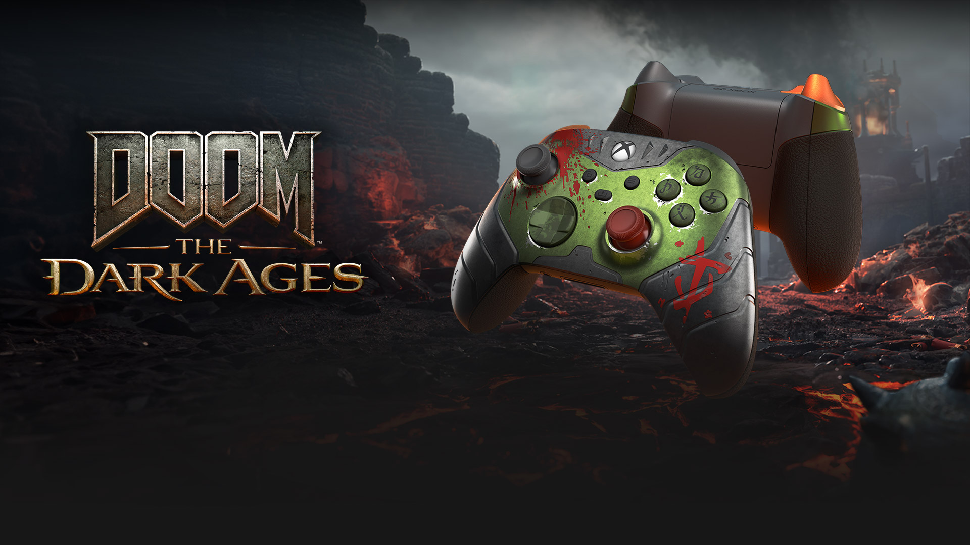 Control inalámbrico Xbox – DOOM: The Dark Ages edición limitada | Xbox